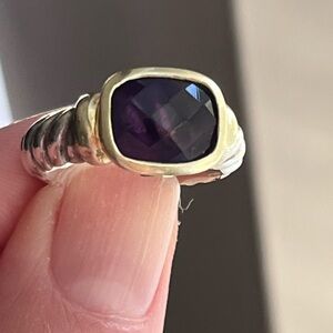 David Yurman | Accessories | David Yurman Purple Amethyst Ring | Poshmark